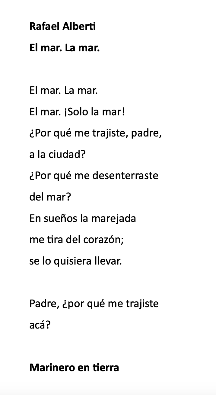Analizamos la Poesía de Rafael Alberti: De la Tradición Al Surrealismo » CREA LITERATURA