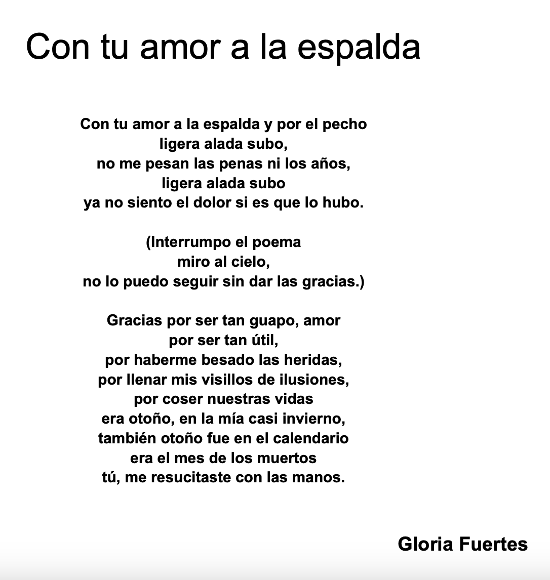 La Musa Incansable: Gloria Fuertes y la Transcendencia del Amor en la ...